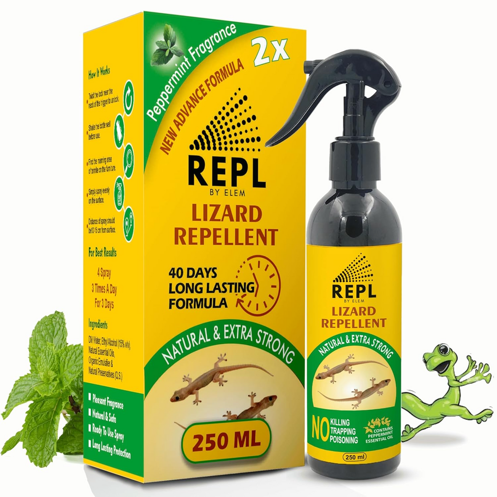 REPL™ Natural Lizard Repellent Spray for Home: Safe for Kids,Pet & Adu ...